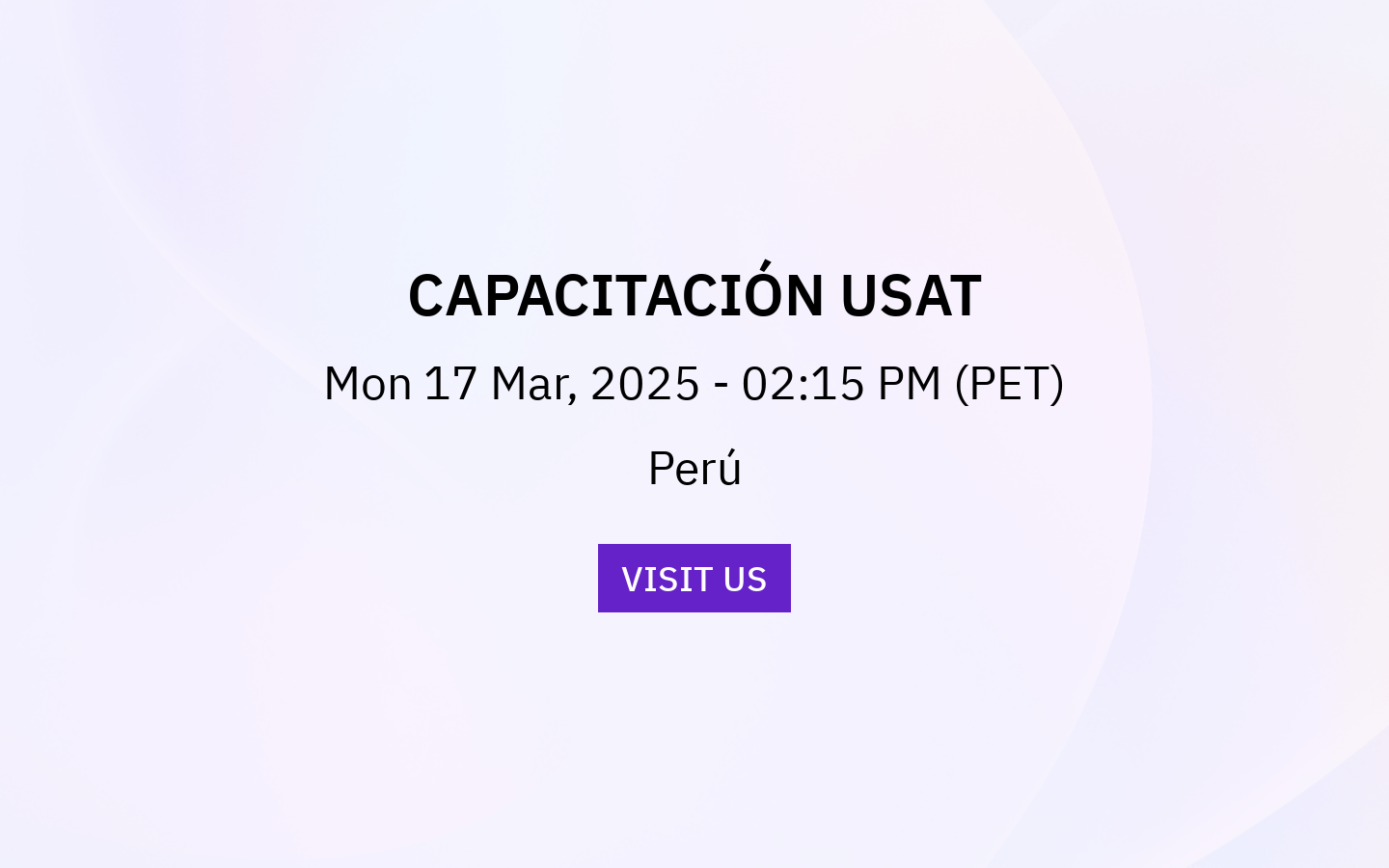 CAPACITACIÓN USAT